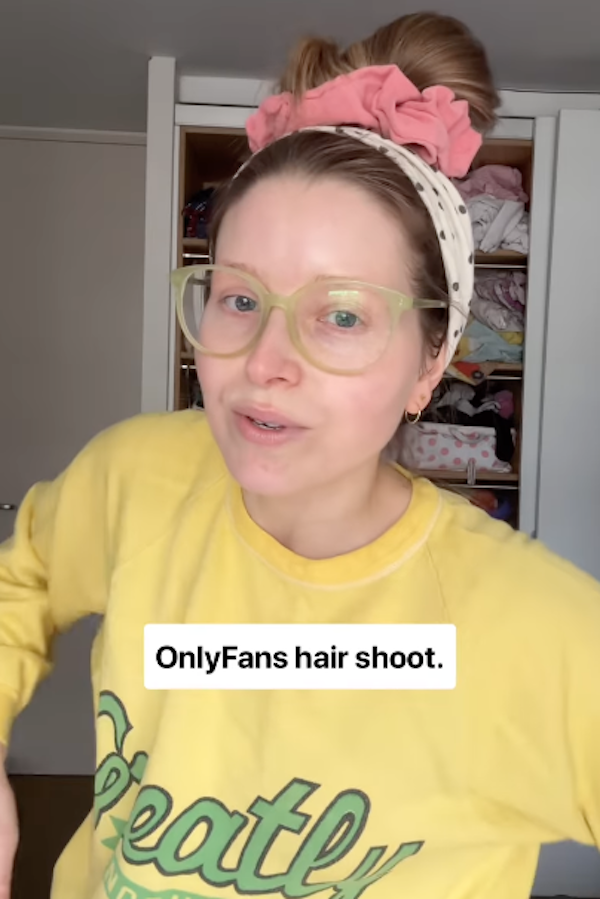 'Harry Potter' actress Jessie Cave launches hair fetish OnlyFans page