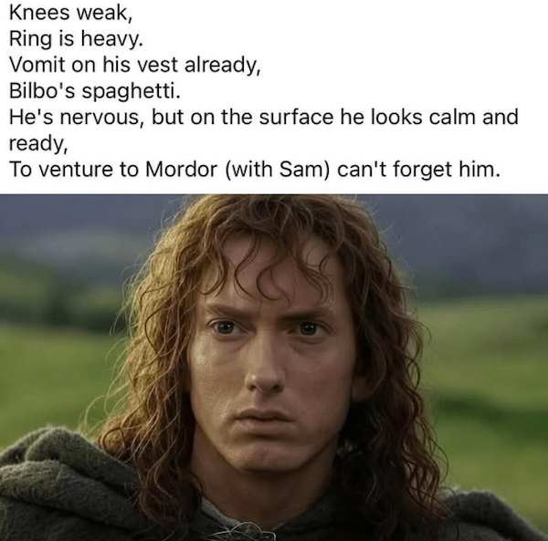 Lord of the Rings memes to bind us with laughter!