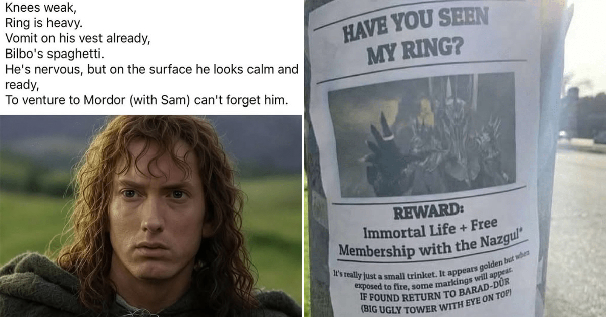 Lord of the Rings memes to bind us with laughter!