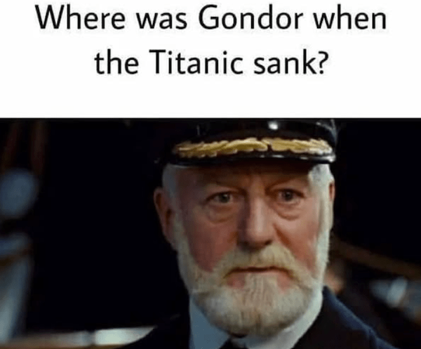 Lord of the Rings memes to bind us with laughter!
