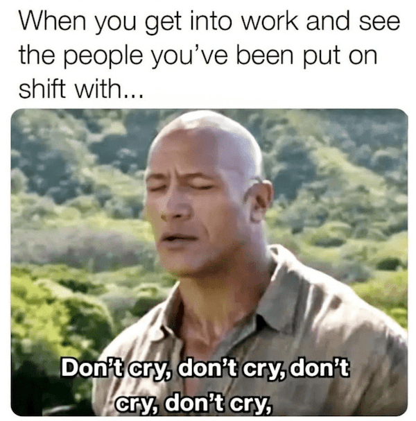 Work Happens. But sometimes it can be pretty dang funny