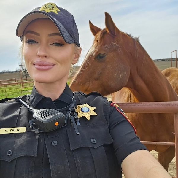 Deputy Sheriff Haley Drew puts the 'fine' in Fort Worth's finest