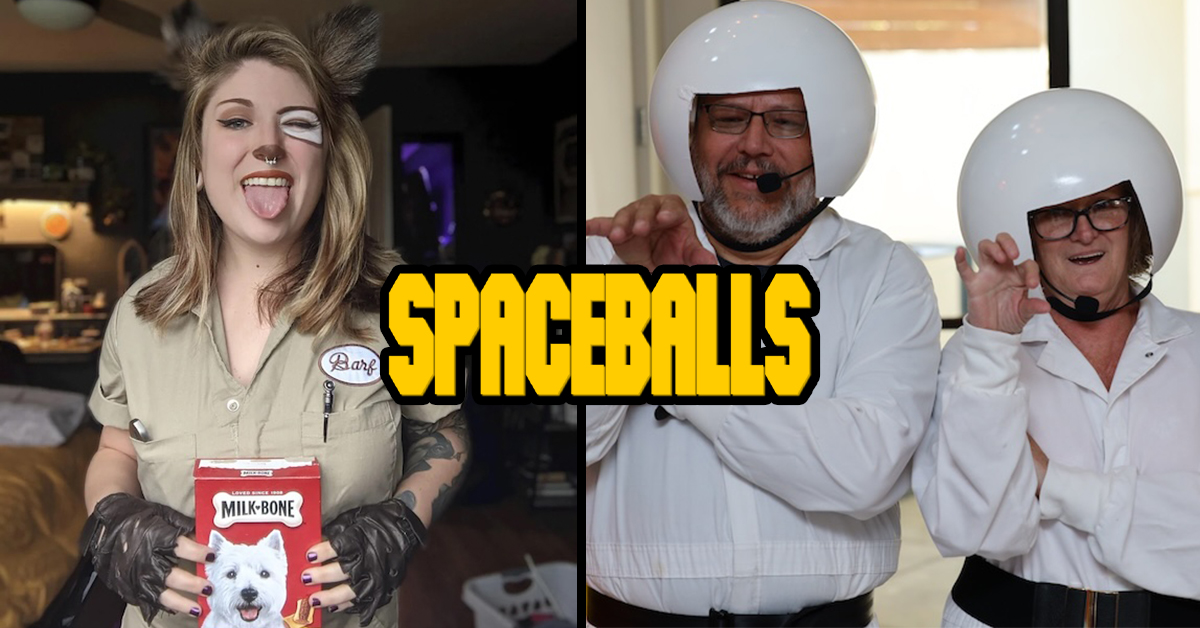 Spaceballs cosplay in honor of the long-awaited sequel