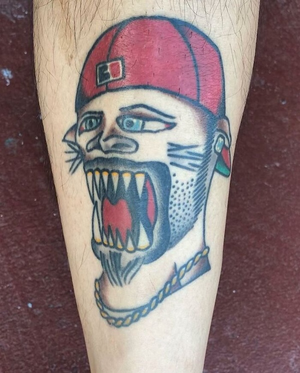 Fetch the laser to remove these horrendous tattoos