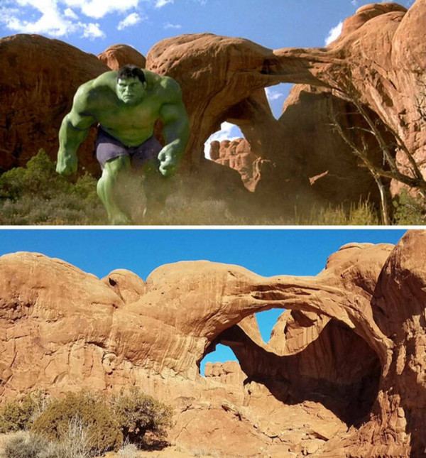 Iconic Movie Locations Then and Now!