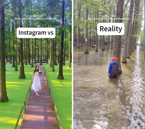 Instagram vs Reality: Travel Edition