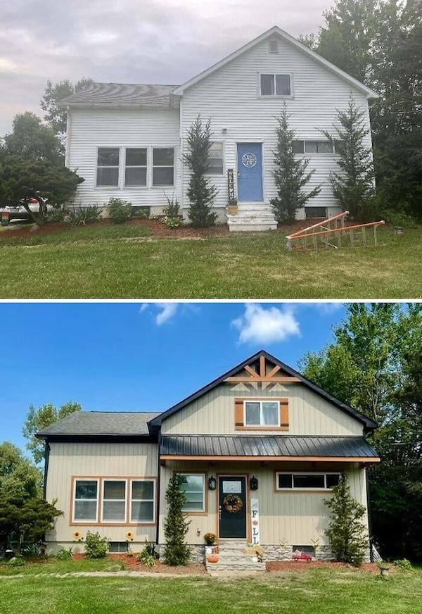 Somtimes, DIY home renovations are a massive step up