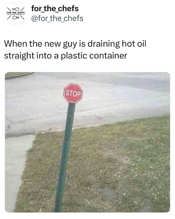 Chefs know the recipes for the best memes