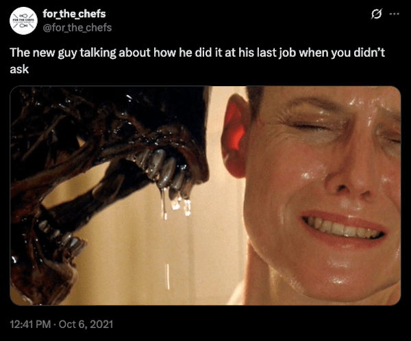 Chefs know the recipes for the best memes
