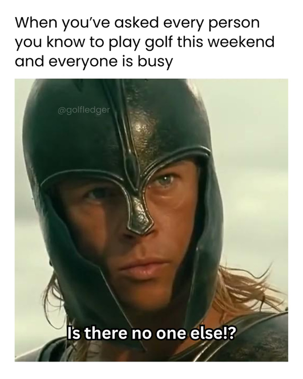 Golf memes to hold you off until The Open starts