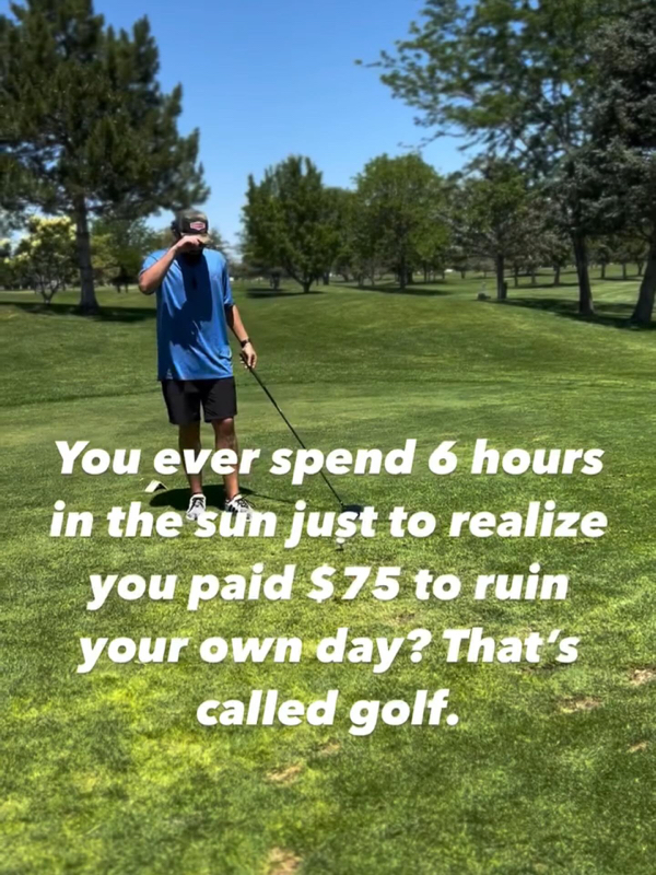 Golf memes to hold you off until The Open starts