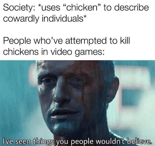 Gaming lore, memes and logic that all gamers will know too well