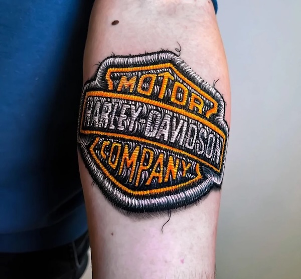 Embroidery and Patch Tattoos That Are Truly Mind-Boggling (25 Photos)