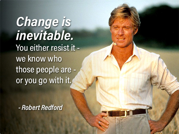 Robert Redford, Red Lobster, and Growing from Strength