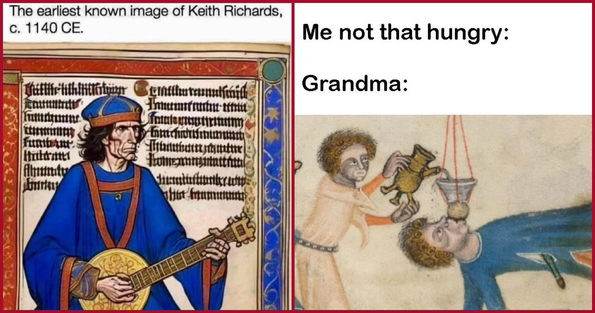 Medieval Art Memes That Hit Harder Than An Arrow To The Chest