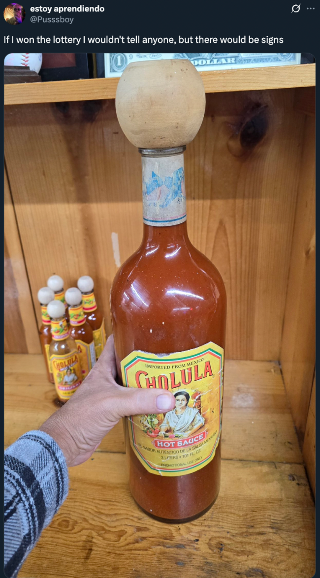 "If I Ever Won The Lottery There Will Be Signs" Memes Are Still Golden