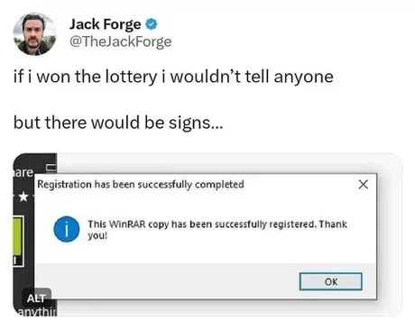 "If I Ever Won The Lottery There Will Be Signs" Memes Are Still Golden