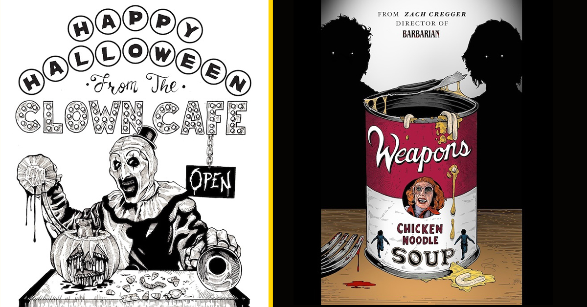 Digital Artist Reimagines Renowned Horror Posters