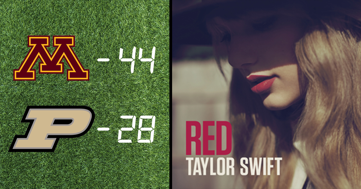 Purdue’s Taylor Swift Album Curse Continues to Haunt the Football Team