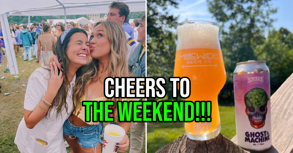 CHEERS to the Weekend!