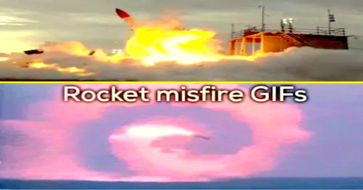 GIFs of Missile FAILs and Funny Rocket Misfires