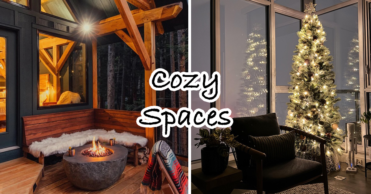 Cozy Spaces Are the Best Places to Spend the Holidays