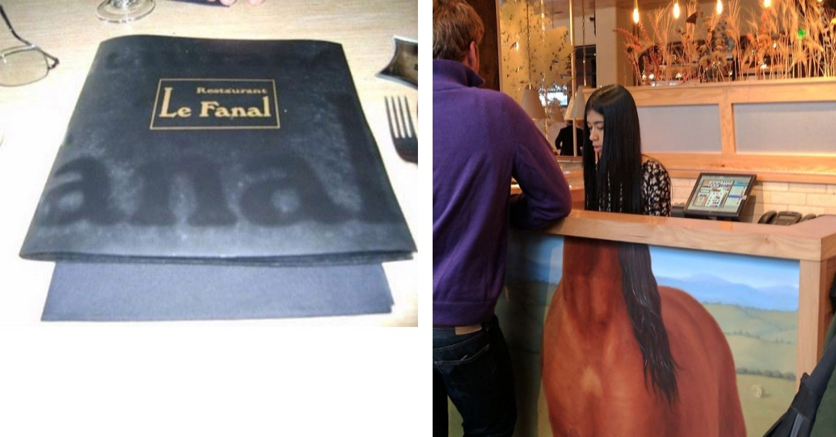 Interior Design Crimes: Restaurant Edition