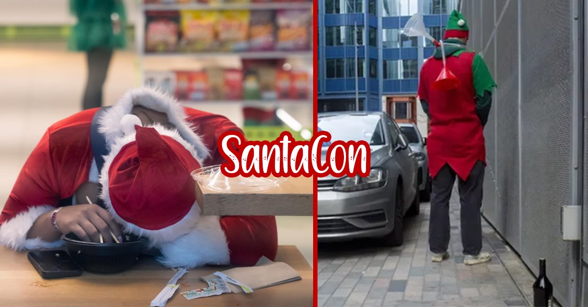 Santacon Pics Proving We’re Too Old for This Sh*t