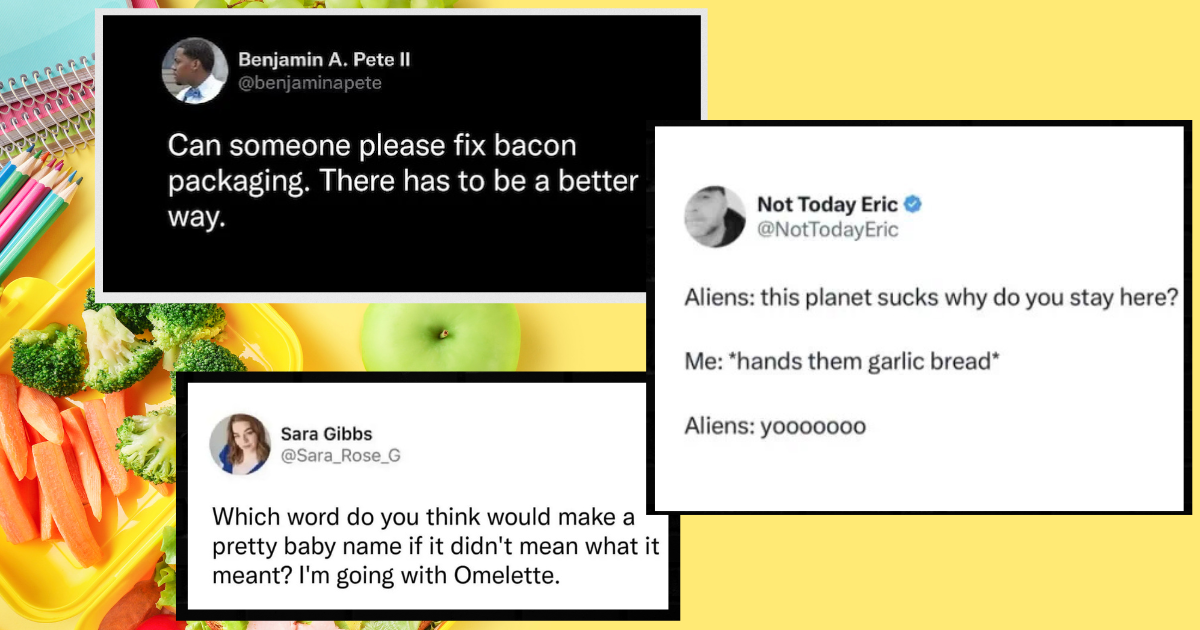 Snackable Food Tweets That'll Make You Equal Parts Hungry and Giggly