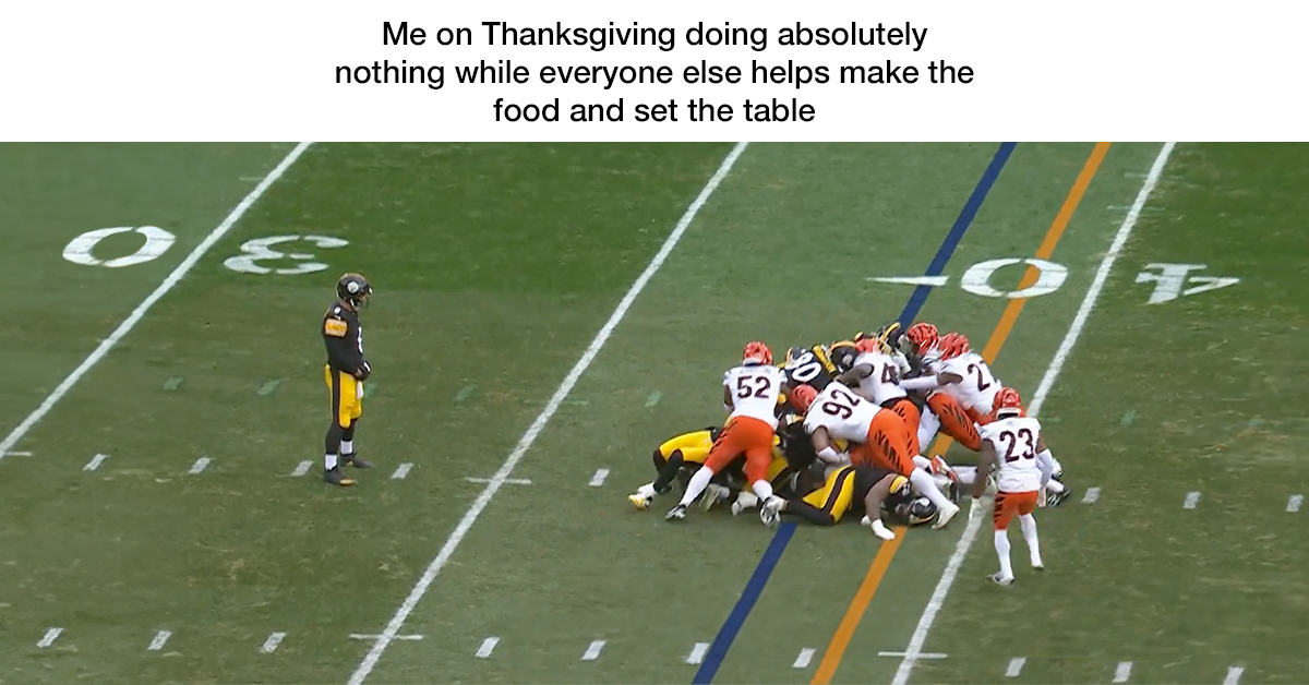 We’re Thankful for Leather Bound NFL Memes From Week 13