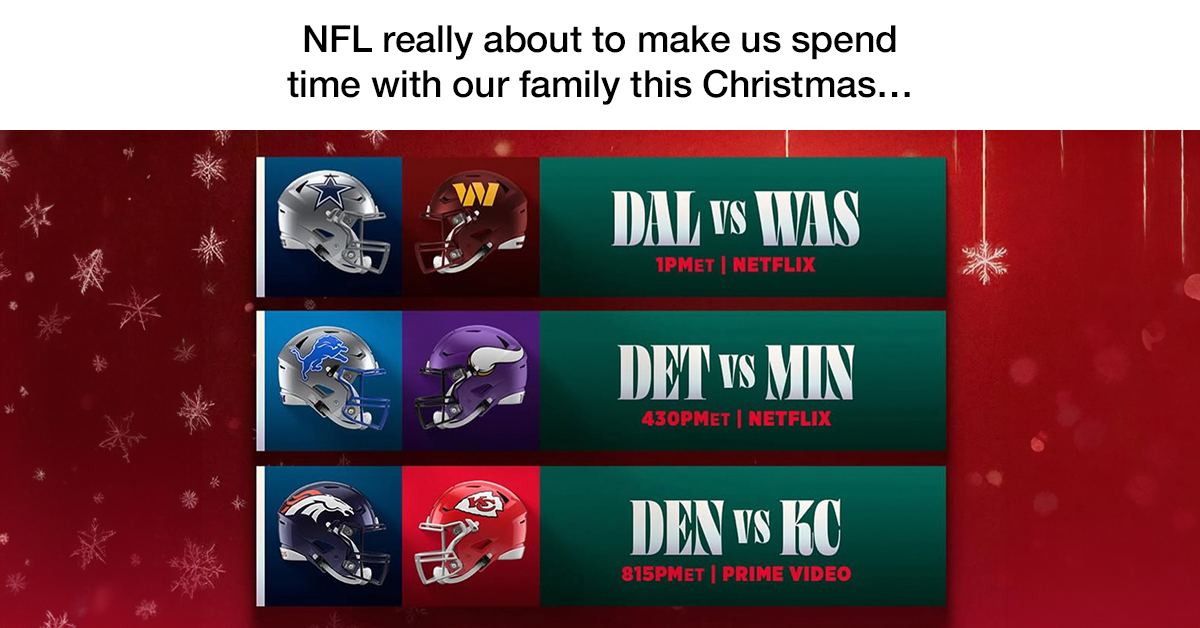 Leather Bound NFL Memes From Week 16 Are Here, Ya Filthy Animals