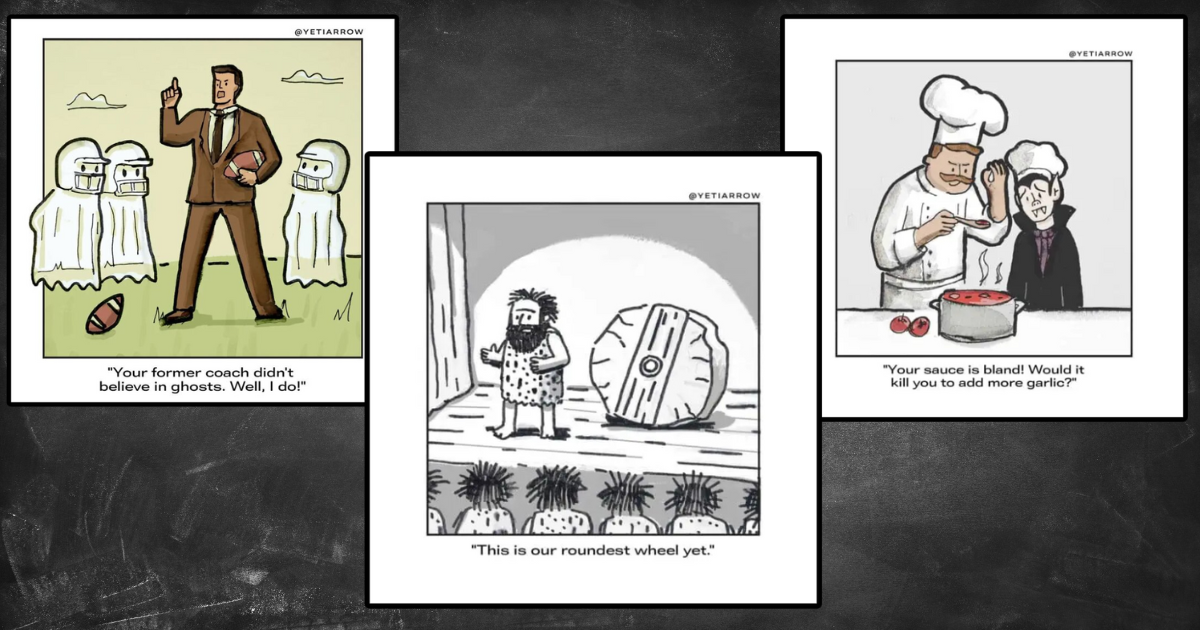 Absurd, Relatable Single-Panel Cartoons That Go Down Real Smooth