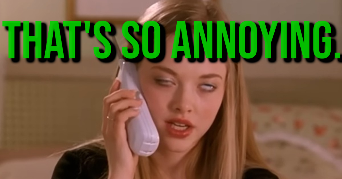 It's the LITTLE Things That Irk Us...