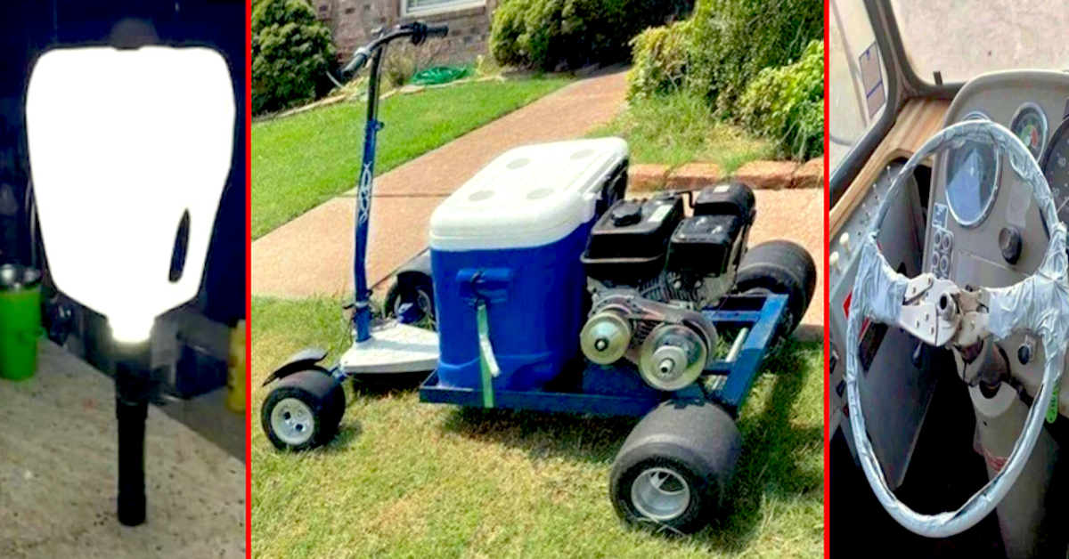 DIY Redneck Funny Innovations are Stupidly Funny Answers to Problems