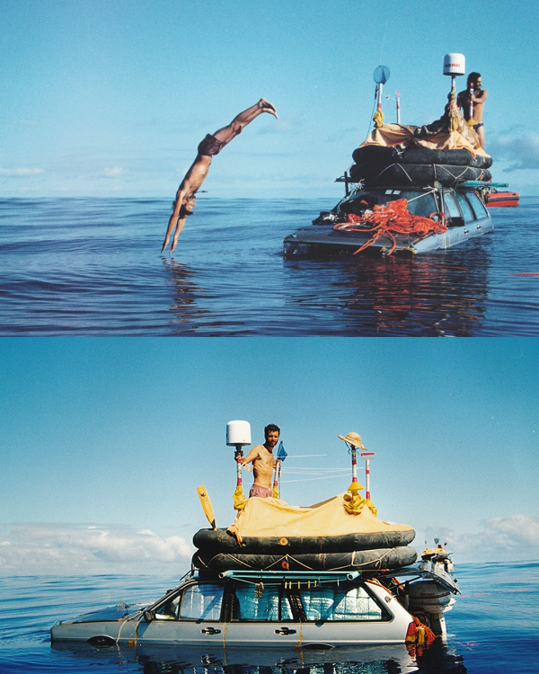 These Men Sailed Cars Across The Atlantic