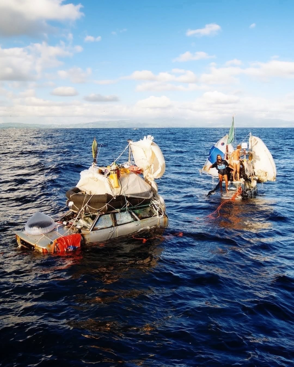 These Men Sailed Cars Across The Atlantic