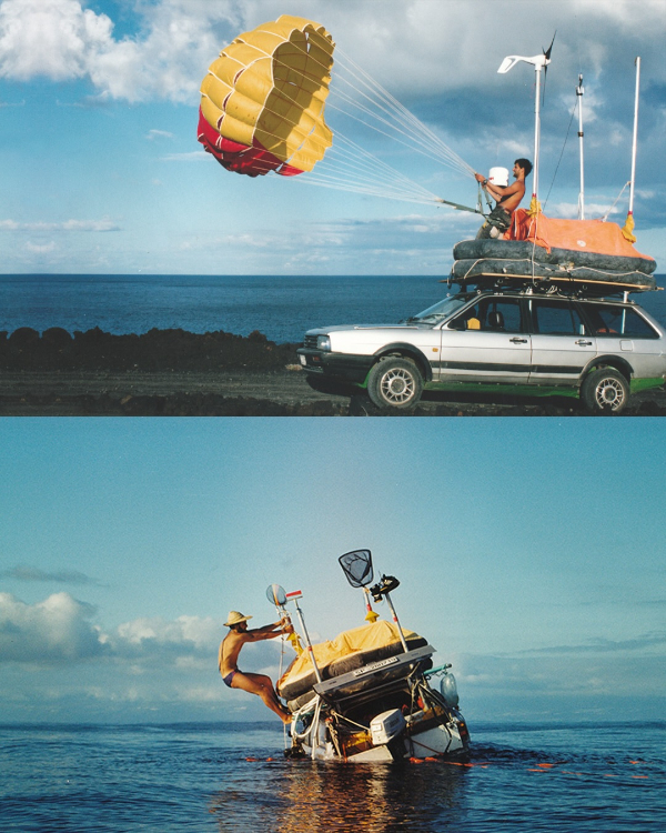 These Men Sailed Cars Across The Atlantic
