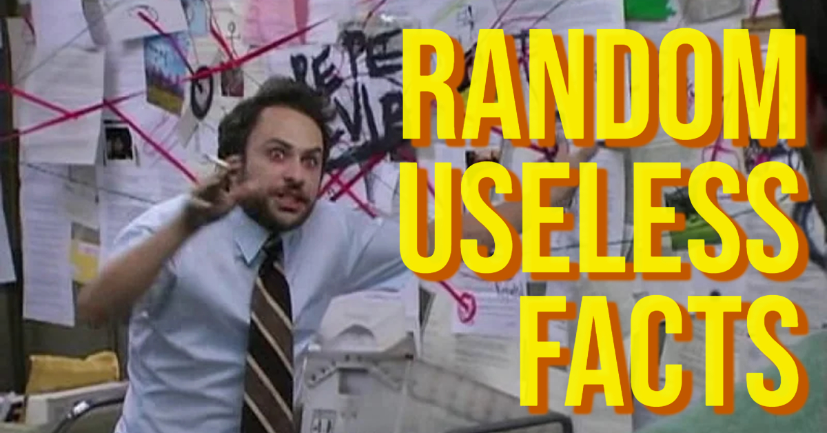 18 Random Facts to Impress No One at the Bar Tonight