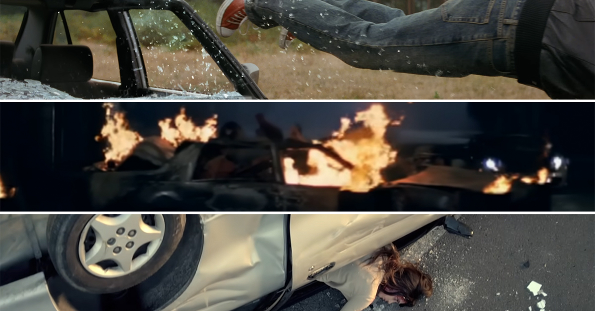 Why Are Musicians Obsessed with Car Accidents in Music Videos?