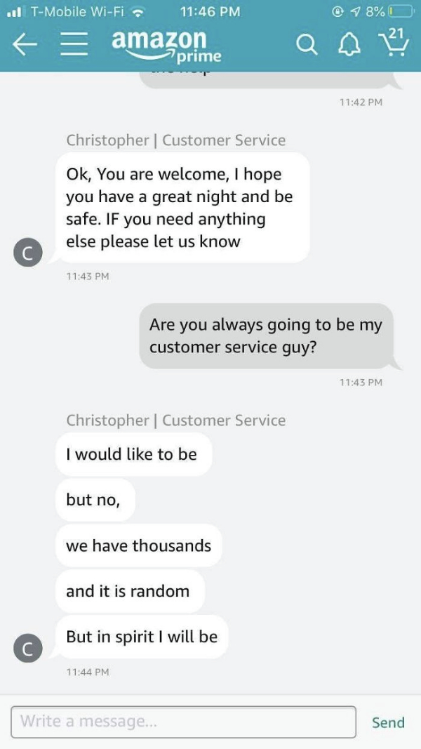 Oddly Hilarious Customer Service Interactions