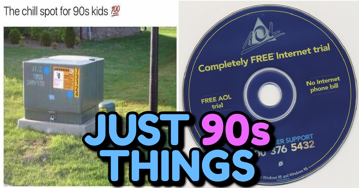 Iconic Things We All Did in the 90s