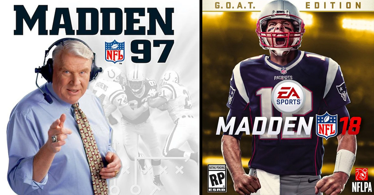 Madden Video Game Covers