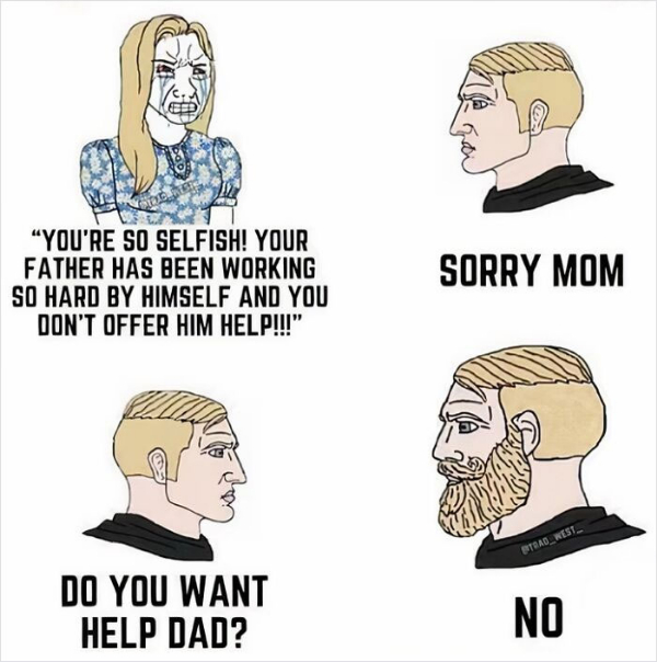 Wholesome and Chaotic Family Memes