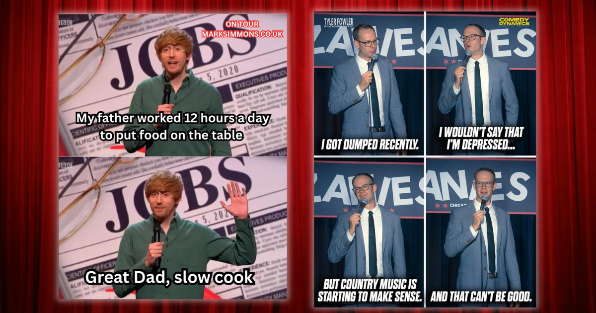 Funny Stand-Up Bits to Make Your Monday Suck Less
