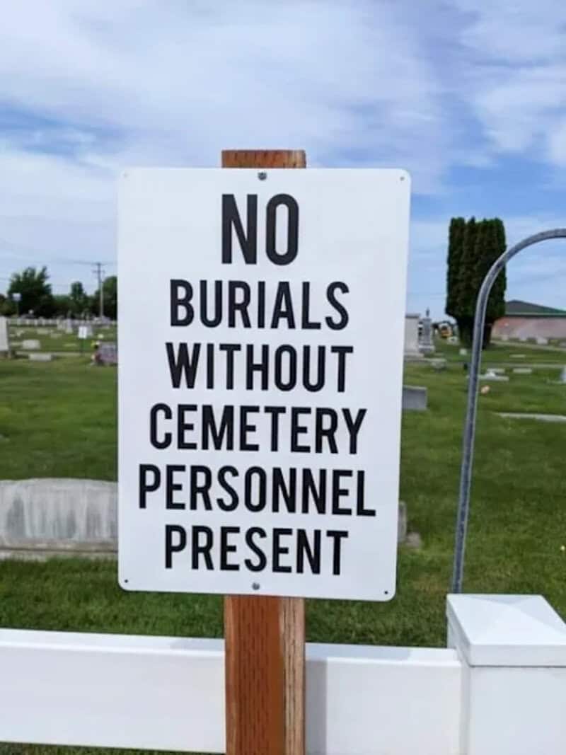 Wildly Specific Signs That Make You Wonder, "What Happened Here?"