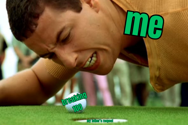 So Many Ways To Fail At Golf